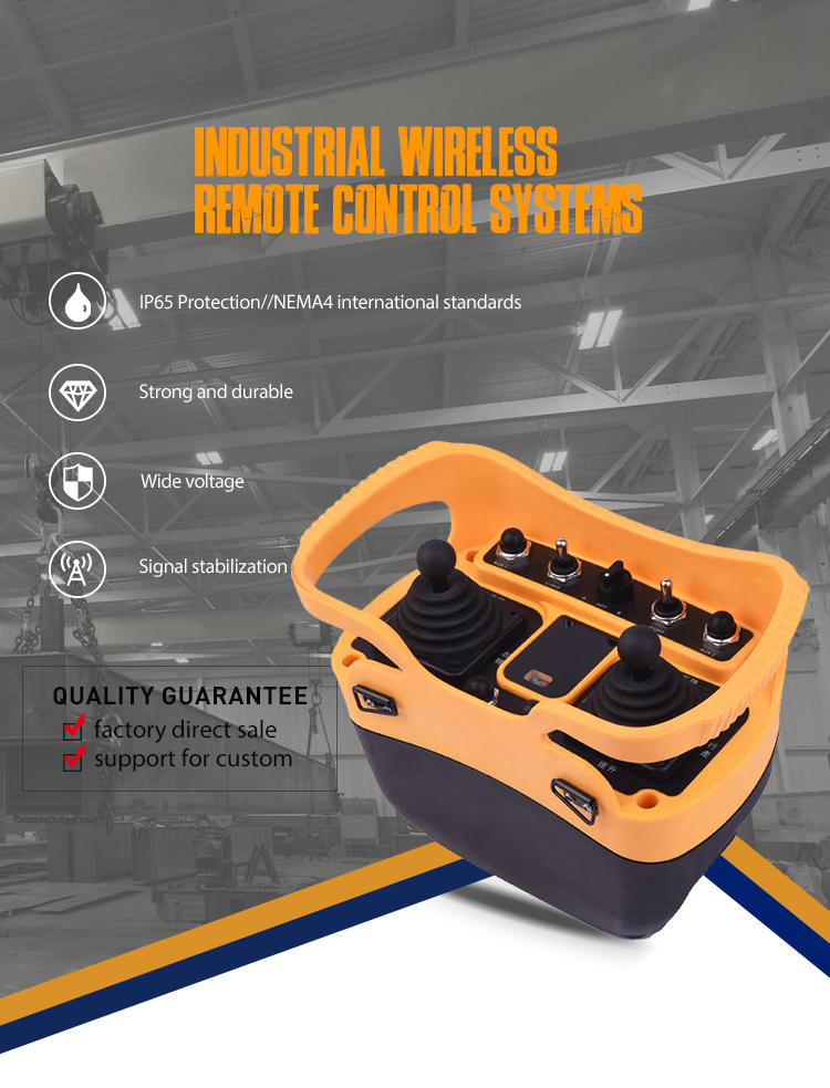Q9000 Construction Machinery Overhead Industrial Crane Magnet Wireless ...